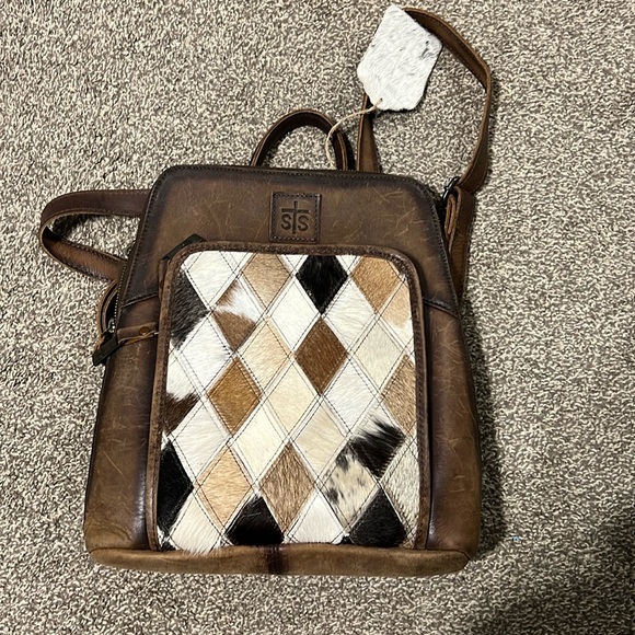 STS Ranchwear | Bags | Sts Ranchwear Cowhide Backpack | Poshmark
